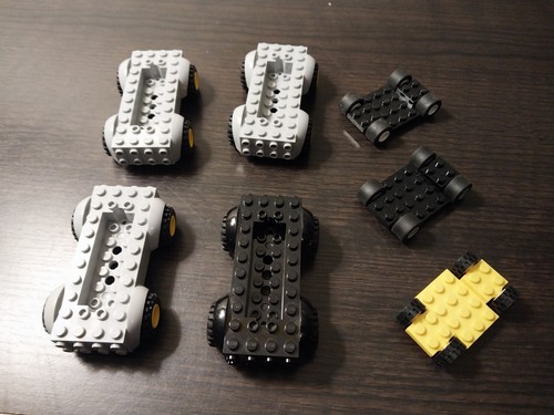 Lego Car/Vehicle Base x4 11650 + x3 2441. | eBay
