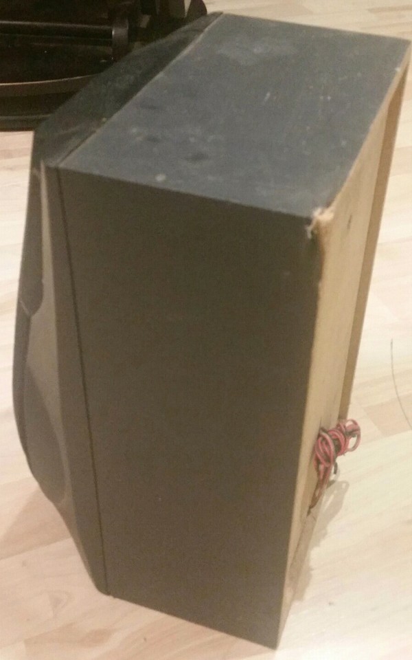 RCA Bookshelf Speaker Vintage Black single speaker | eBay