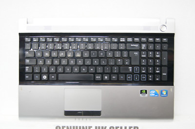 WORKING GENUINE SAMSUNG RV511 MOUSE TOUCHPAD PALMREST & UK KEYBOARD ...