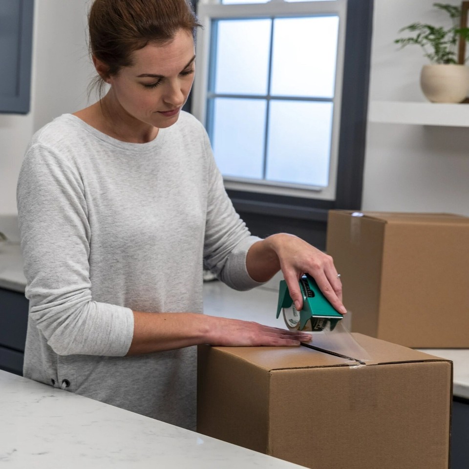 Duck EZ Start Clear Packaging Tape, 1.88 in. x 55 yd., 8 Rolls | eBay