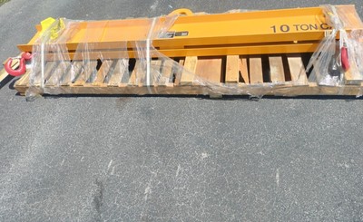 NEW! 10 ton 8 Ft Long 1 Ft Wide Adjustable Lifting Beam With Swivel ...