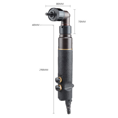 Pneumatic Riveter 90 Degree Right Angle Rahm Tools Rivet Nut M4 M5 ...