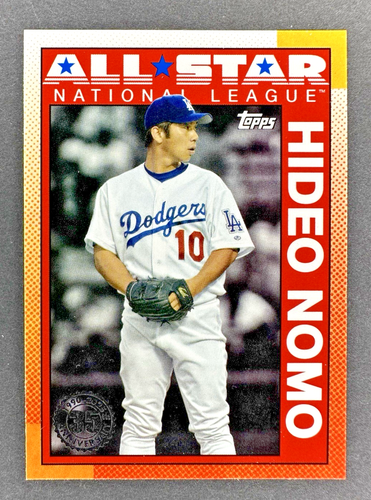 2025 Topps Series 2 Hideo Nomo 1990 All-Star Throwback Insert #90AS-28 ...