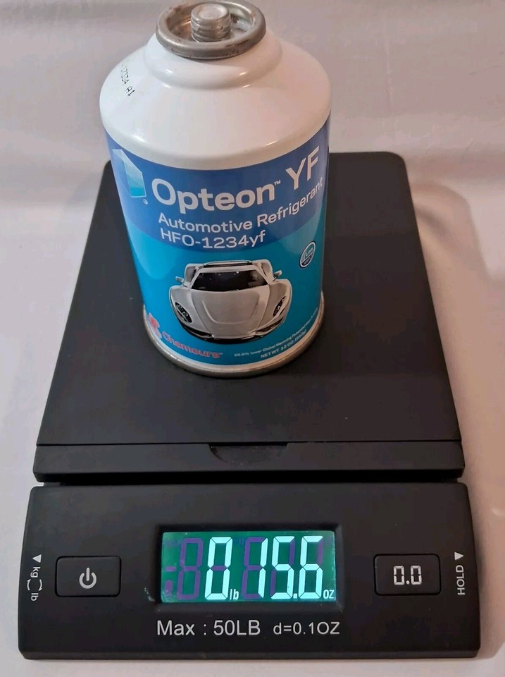 (1) Can Sealed Opteon YF Freon 12oz HFO-134yf Car Air Conditioning ...