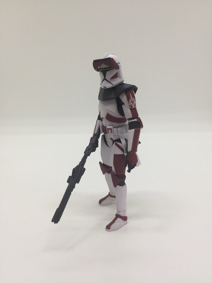 “Lt. Thire” Coruscant Guard Clone Trooper Custom Figure Star Wars Clone ...