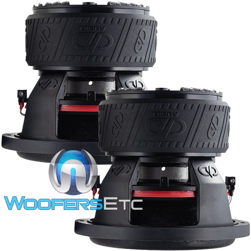 2 DD AUDIO 608F-D4 8" 3000W DUAL 4-OHM SUPER TUNED SUBWOOFERS BASS ...