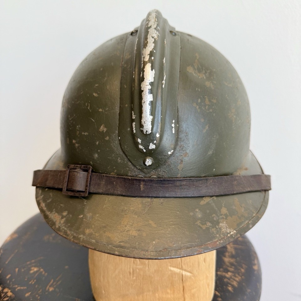Original WWII French M26 Adrian Helmet Complete | eBay