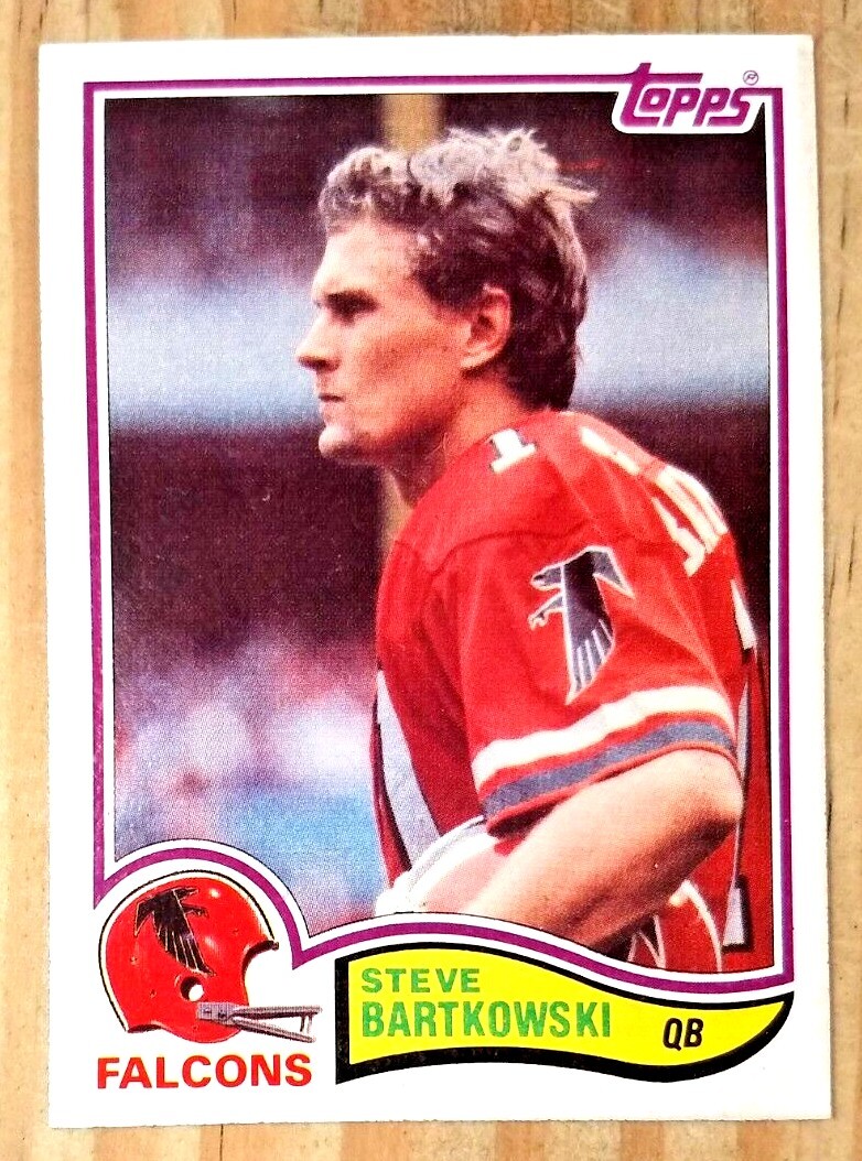 1982 TOPPS STEVE BARTKOWSKI CARD#274 NR-MINT RAMS FALCONS UNIVERSITY ...
