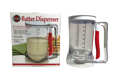 Norpro Batter Dispenser 4-Cup With Red Handle | eBay
