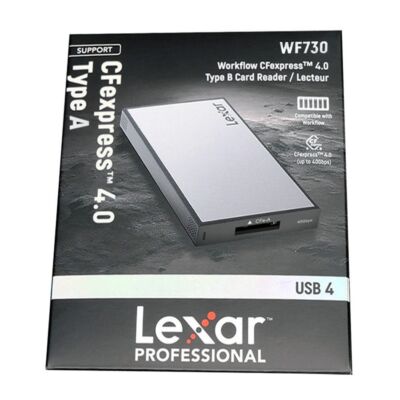 Lexar Professional Workflow CFexpress 4.0 Type A Card Reader, LPWF730N ...