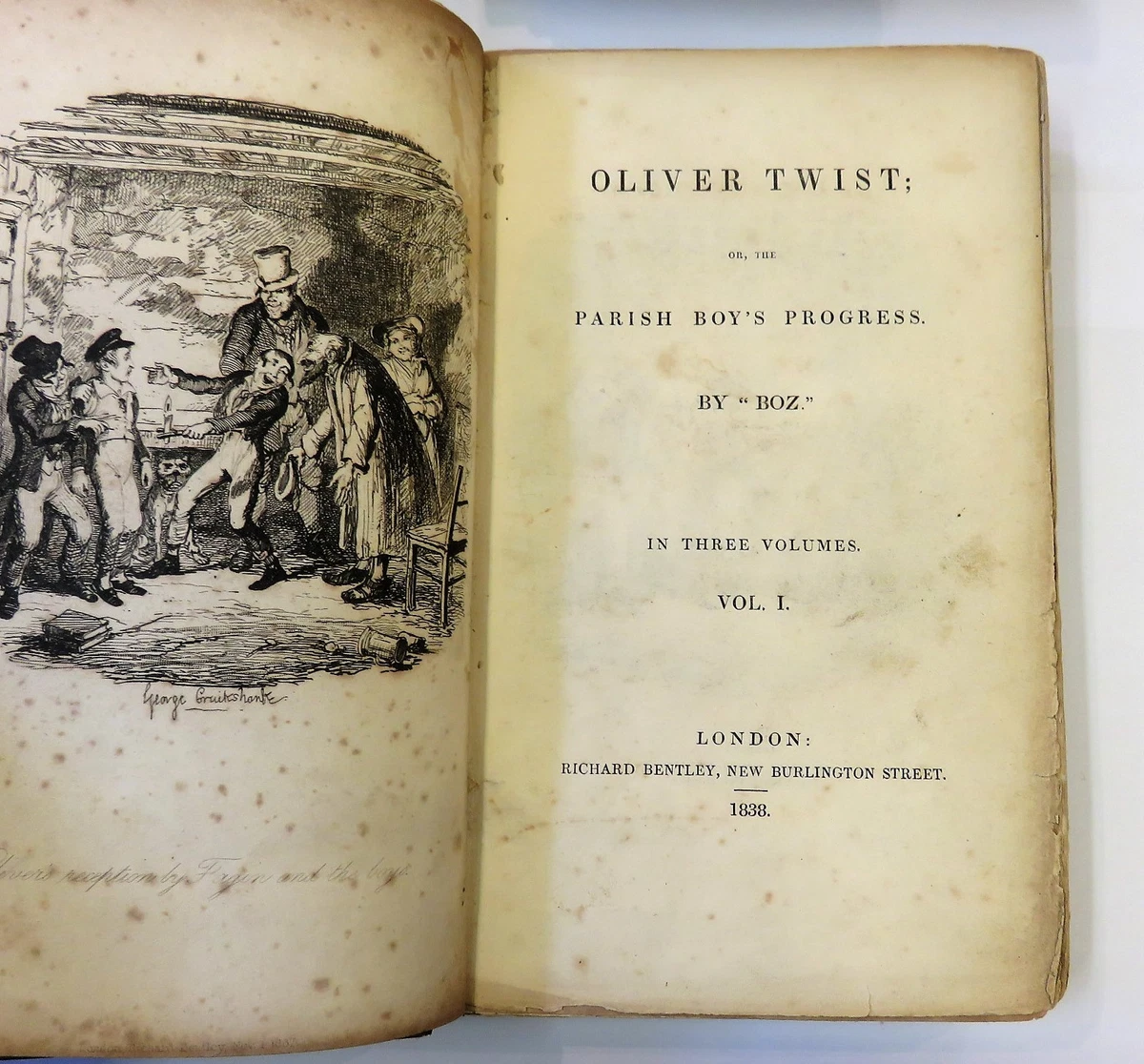 Oliver Twist Book First Edition
