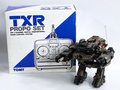 TOMY TXR-002 ROBO JACK RADIO CONTROLLED ROBOT ROBOCOP ED-209 JAPAN ...