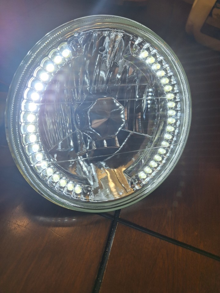 Custom Vintage VW Volkswagen Bug Bus Super Beetle Led Drl Headlights 70 ...
