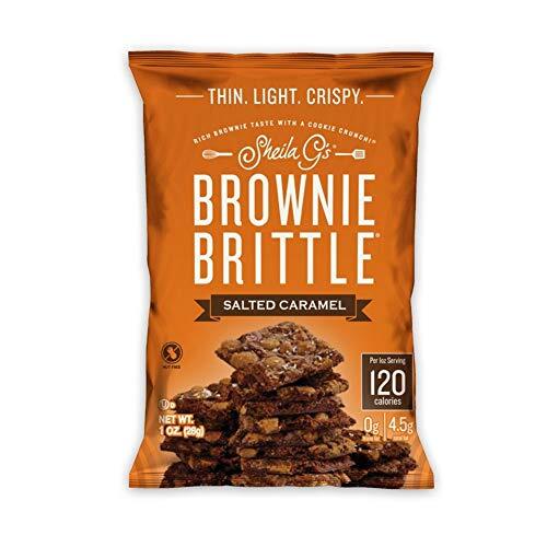 Sheila G's Brownie Brittle Low Calorie Thin Sweet Crispy Snack and ...