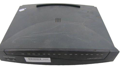 Cisco ISDN Internet Access Router 803 800 series Network LAN Ethernet ...