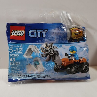Lego City 30360 - Arctic Ice Saw Poly Bag New Polybag 43 Pcs | eBay