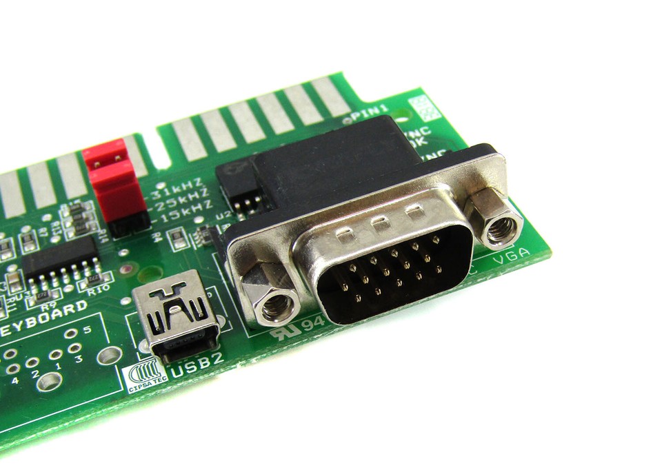 Ultimarc J-PAC - PC to JAMMA Board USB Interface with USB & VGA Cables ...