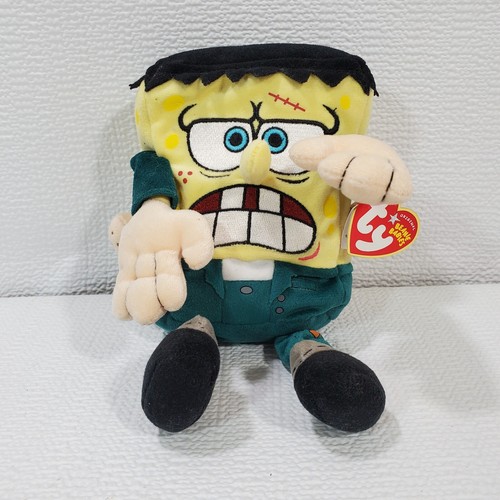 Spongebob Frankenstein Ty Beanie Babies Nickelodeon 2004 | eBay