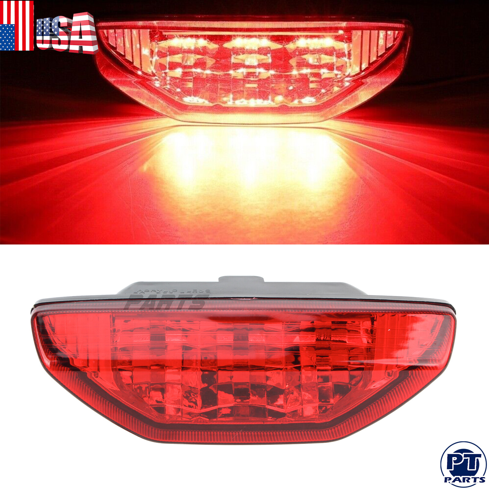 Taillight Fits 33700-Hn1-A71 Honda TRX250TE TRX250TM Recon 250 2X4 ES ...