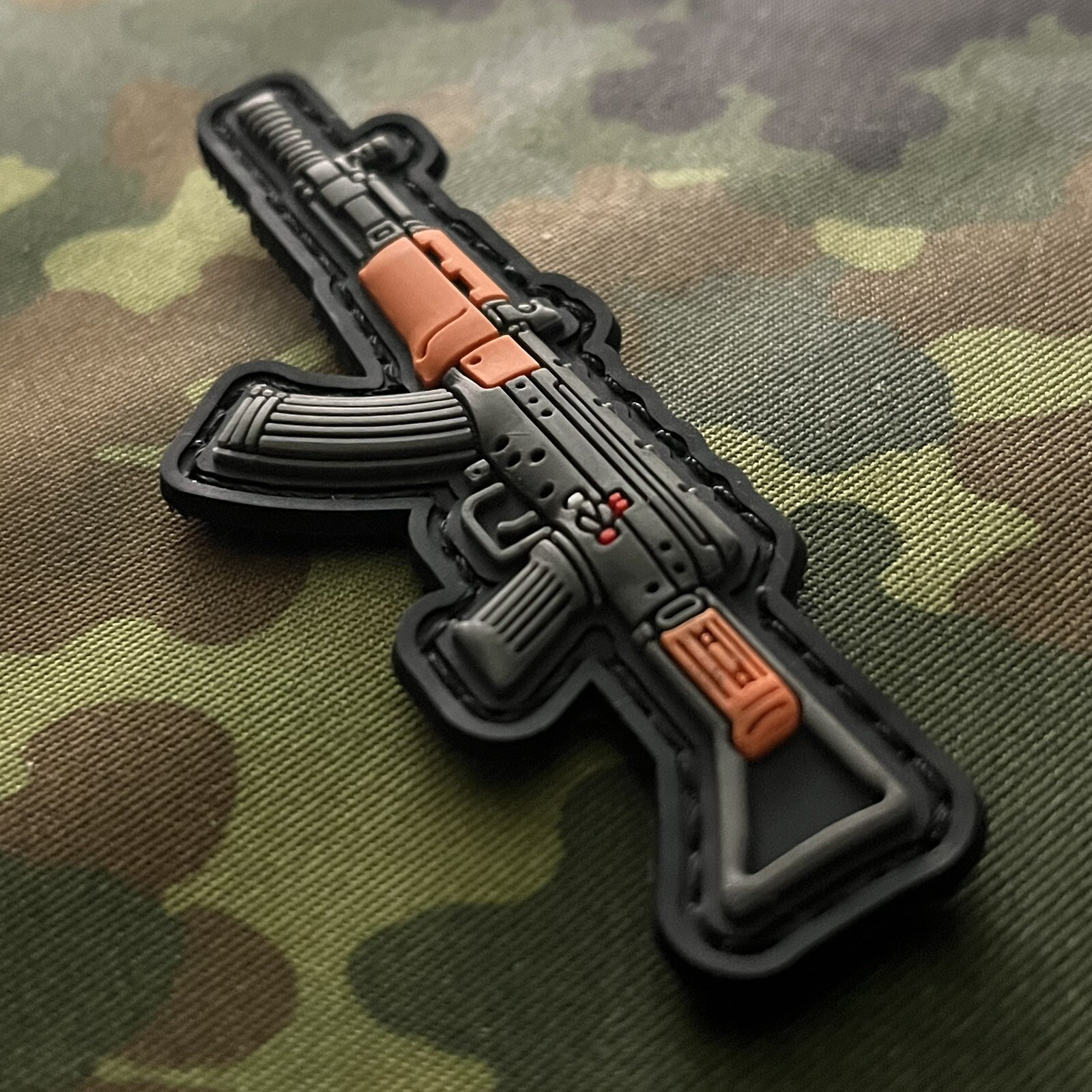 AK-47 KALASHNIKOV PVC Morale Patch w/Hook Back SHOT Show Military Rifle AK47 | eBay