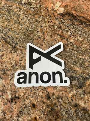 anon sticker - Ski Snowboard Mountain Sports goggles helmet sunglasses ...