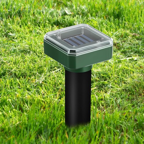 8pcs Ultrasonic Solar Mole Repellent Powered-Mole Repellent Solar ...