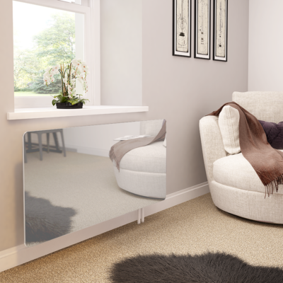 Glass Mirror Radiator Cover - Made By Premier Range | eBay