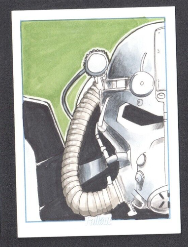 FALLOUT ULTRA-PREMIUM (Dynamite 2019) SKETCH CARD by ALEX MINES | eBay