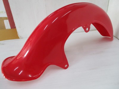 Fit HONDA SUPER CUB 50 C100 C102 C105 FRONT FENDER "RED" NEW #BI1180 ...