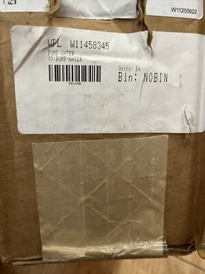 New Genuine OEM Whirlpool Washer Drain Pump W11458345 | eBay
