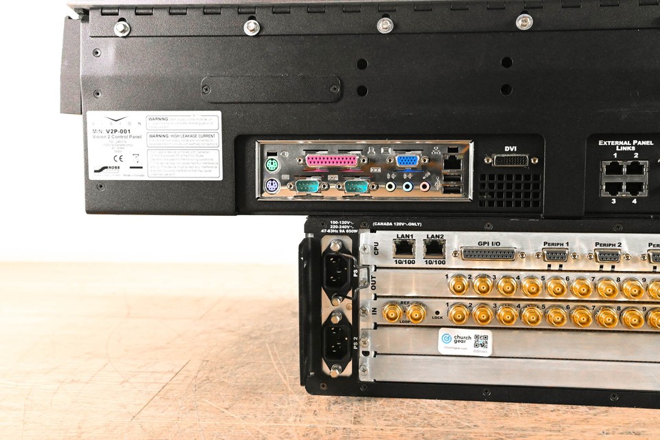 Ross Vision QMD 2 M/E Video Switcher with Vision 2 Panel and ...