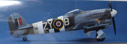 1/48 Hasegawa Hawker Typhoon Mk. IB w/ Tear Drop Canopy #09060 OOP/HTF ...