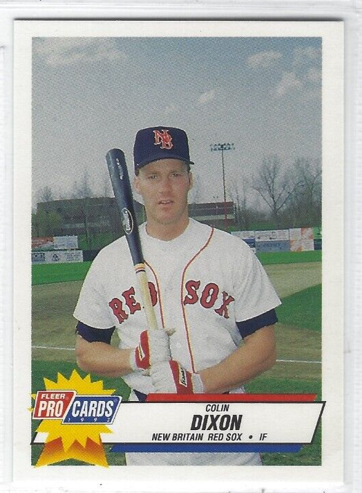 1993 New Britain Red Sox (Double A-Boston Red Sox) Colin Dixon | eBay