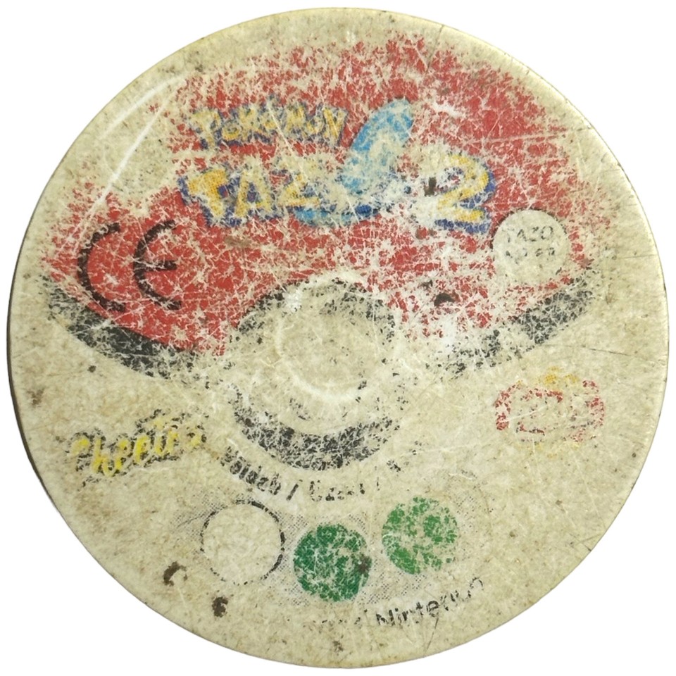 #06 CHARIZARD TAZO Nº58 POKEMON TAZO 2 2001 LAYS CHEETOS BALTIC VERSION ...