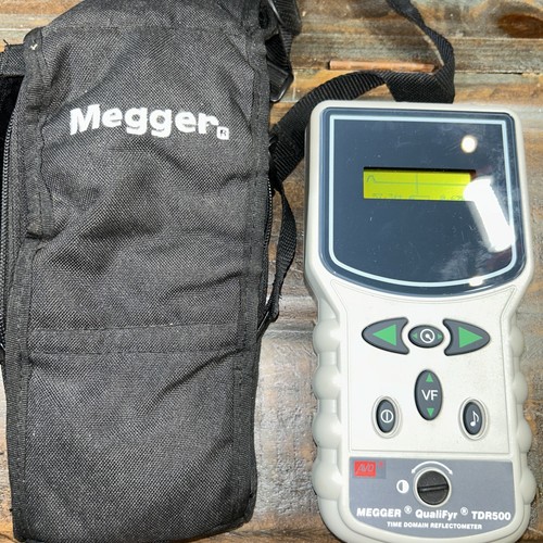 MEGGER TDR500 TIME DOMAIN REFLECTOMETER / CABLE FAULT LOCATOR | eBay