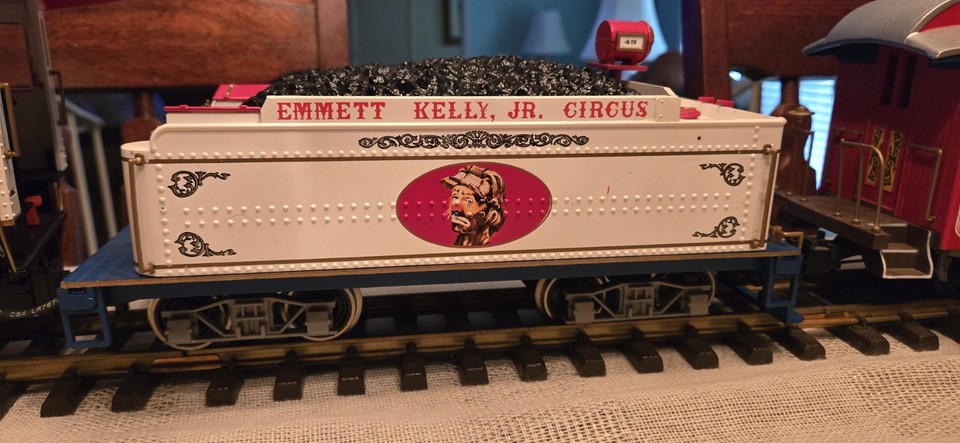 Bachmann G Scale Emmett Kelly Jr Circus Train Set The Big Top 90021 ...