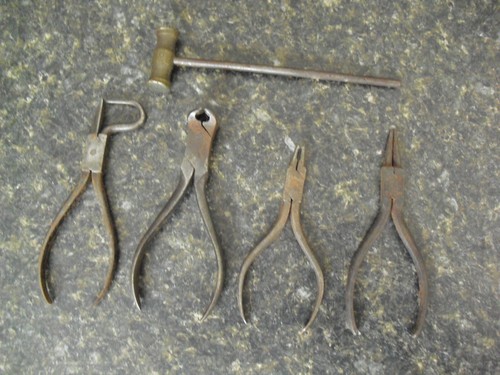 Lot of 5 Antique Sweden US England Metal Watch Jewelry Repair Tools | eBay