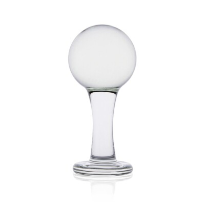 Glass Orb Big Ball Shaped Anal Butt Plug Anal Stretcher Stretching Sex ...