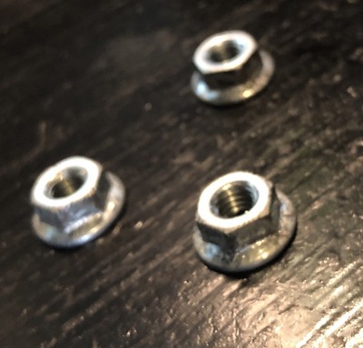 3x Ikea M6 Nut M6M WITH FLANGE Furniture Replacement PART # 104875 | eBay