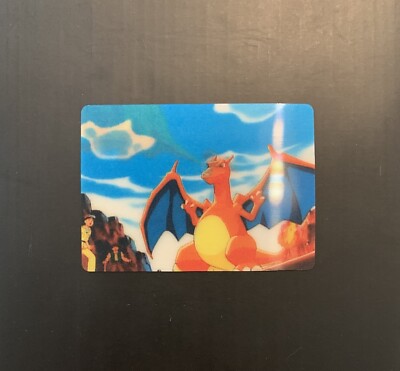 Charizard Lenticular 3D Pokémon Card PIKA-0024D/DVD | eBay Australia