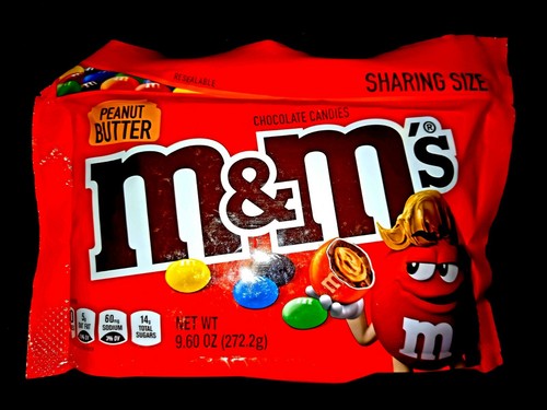 255.2g Bag Peanut Butter Flavour M&Ms MNMs m and ms American Chocolate ...