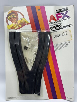 VTG - Early Aurora AFX “Y” Track w/ Track Clips, Instructions & pins ...