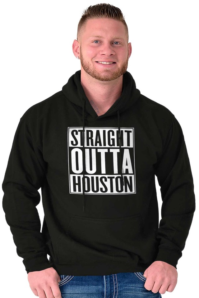 Straight Outta Houston, TX City Movie T Shirts Gift Ideas Hoodie ...