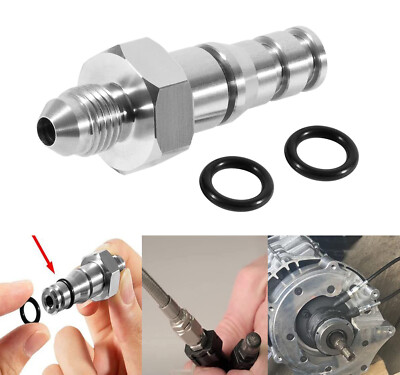 TR6060 Clutch Slave Cylinder Hydraulic Line Adapter AN-4 Male Fits GM ...