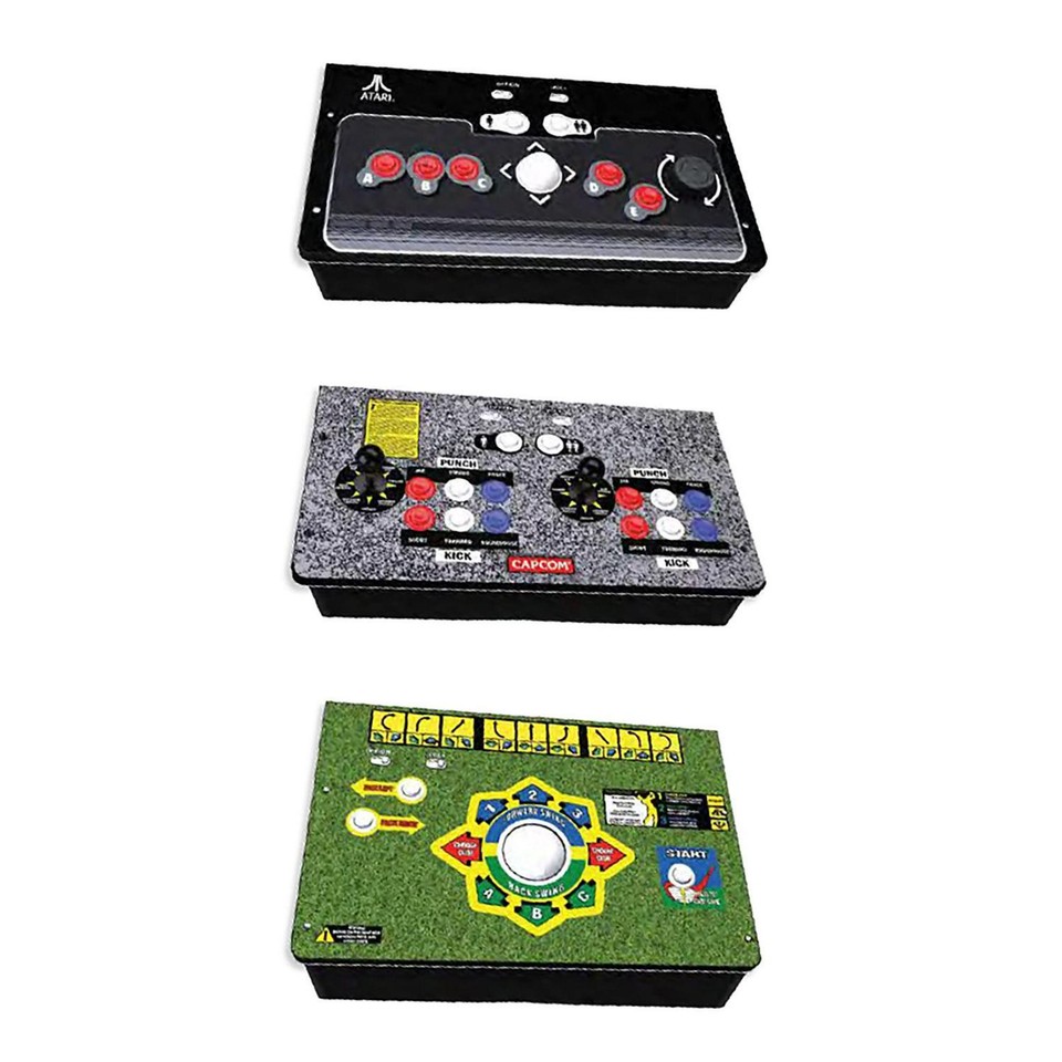 Multi Game Projector Arcade With Pac-Man Deck Included Interchangable ...