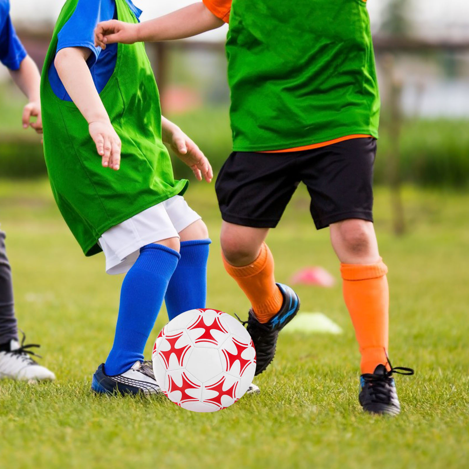 Sports Football Professional Foot Ball Waterproof Pvc Elastic Soccer | eBay