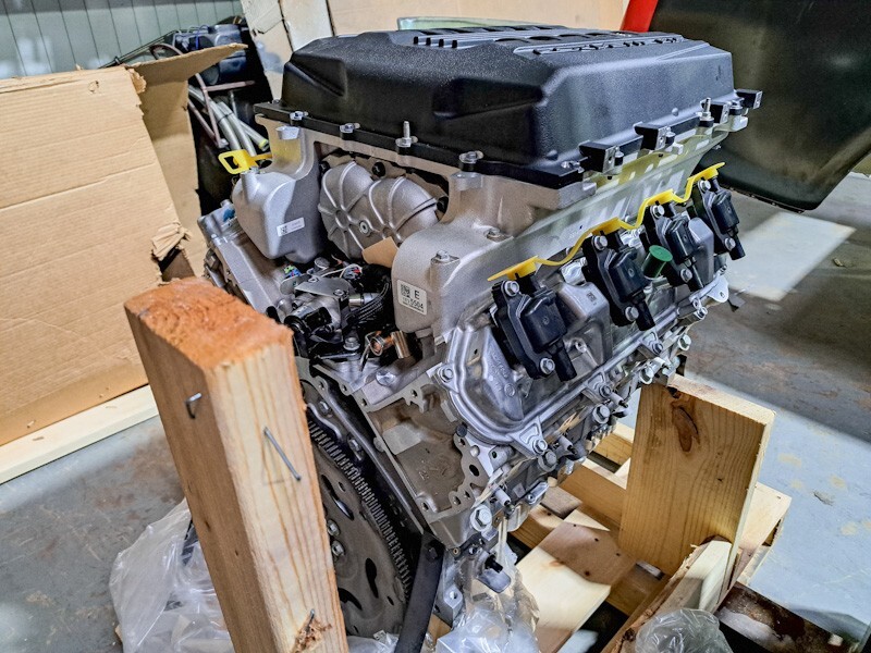 Chevrolet LT5 Gen V 6.2L 8-Cylinder Gasoline Complete Assembly Engine ...
