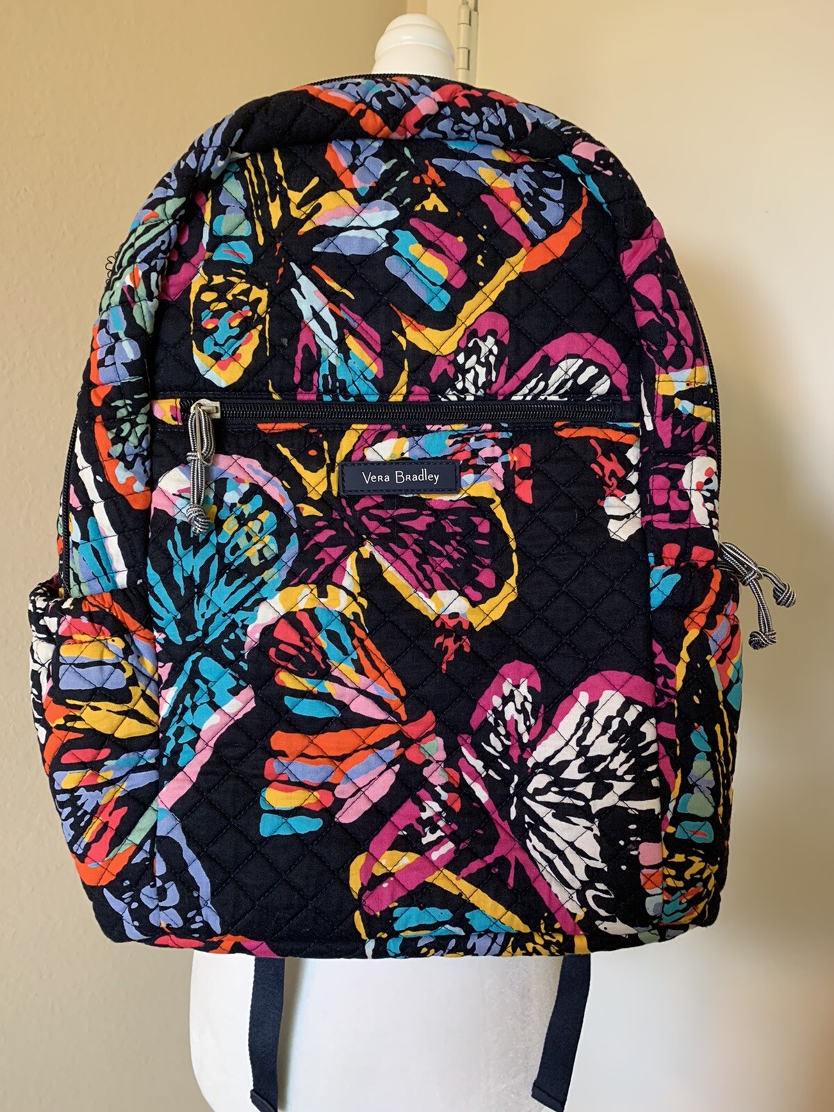 Vera Bradley backpack in Butterfly flutter pattern - Gem