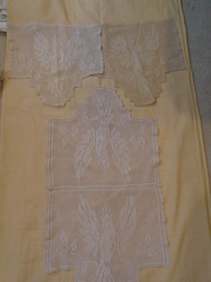 6 VINTAGE CROCHET ARM RESTS | eBay