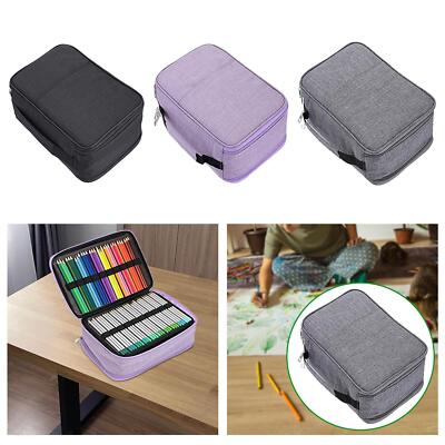 300 Slots Colored Pencil Organizer Portable Marker Case for Markers ...
